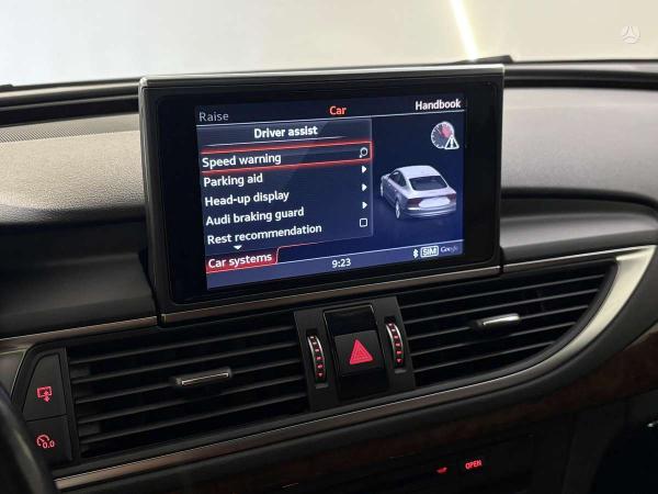 Brown Audi A7 Sportback 2016 in Marijampole, with an engine capacity of 2.97 L and mileage of 274 thousand km for 18450 €, photo 10 on AUTOMOTO.COM.LV