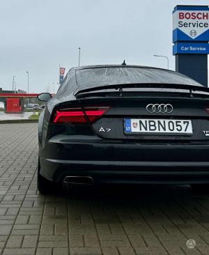 Brūns Audi A7 Sportback 2017 Trakai, ar dzinēja tilpumu 1.80 L un nobraukumu 194 tūkst. km par 17500 €, foto  vietnē AUTOMOTO.COM.LV