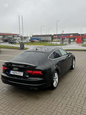 Brown Audi A7 Sportback 2017 in Trakai, with an engine capacity of 1.80 L and mileage of 194 thousand km for 17500 €, photo 4 on AUTOMOTO.COM.LV