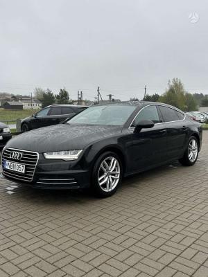 Brown Audi A7 Sportback 2017 in Trakai, with an engine capacity of 1.80 L and mileage of 194 thousand km for 17500 €, photo 5 on AUTOMOTO.COM.LV