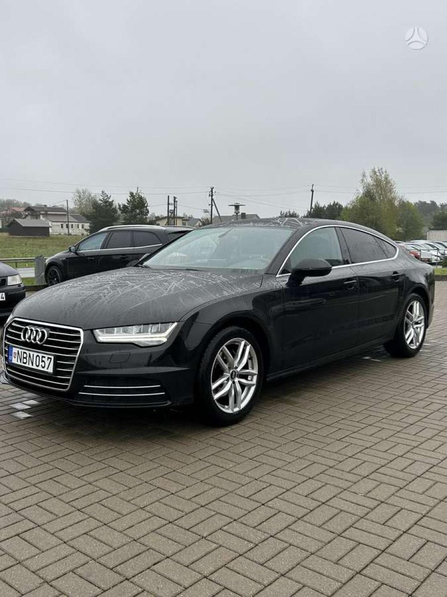 Brown Audi A7 Sportback 2017 in Trakai, with an engine capacity of 1.80 L and mileage of 194 thousand km for 17500 €, photo 5 on AUTOMOTO.COM.LV