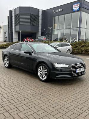 Brown Audi A7 Sportback 2017 in Trakai, with an engine capacity of 1.80 L and mileage of 194 thousand km for 17500 €, photo 6 on AUTOMOTO.COM.LV