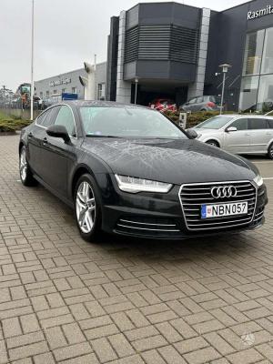 Brown Audi A7 Sportback 2017 in Trakai, with an engine capacity of 1.80 L and mileage of 194 thousand km for 17500 €, photo 7 on AUTOMOTO.COM.LV