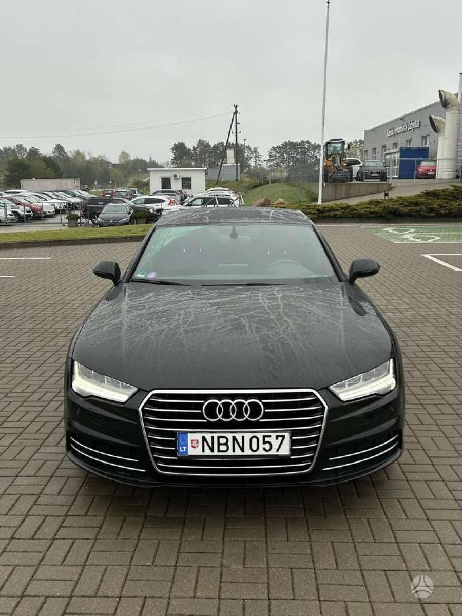 Brown Audi A7 Sportback 2017 in Trakai, with an engine capacity of 1.80 L and mileage of 194 thousand km for 17500 €, photo 8 on AUTOMOTO.COM.LV