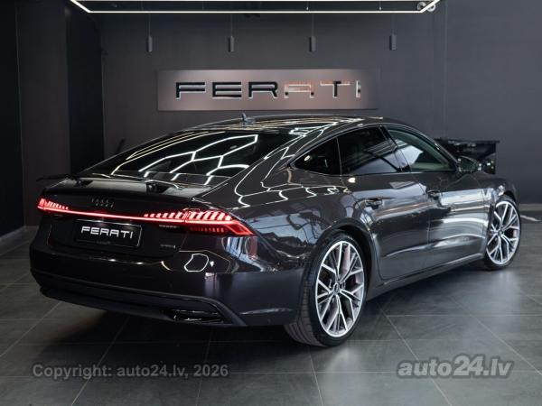 Brūns Audi A7 Sportback 2024 Tallina, ar dzinēja tilpumu 3.00 L un nobraukumu 19 tūkst. km par 69900 €, foto 2 vietnē AUTOMOTO.COM.LV