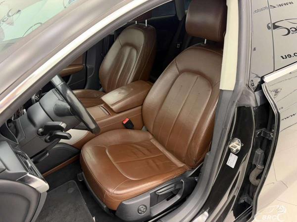 Brown Audi A7 Sportback 2011 in Vilnius, with an engine capacity of 2.97 L and mileage of 275 thousand km for 10900 €, photo 6 on AUTOMOTO.COM.LV