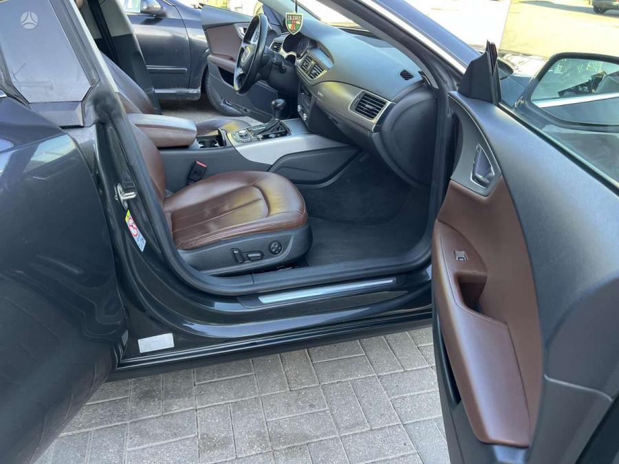 Brūns Audi A7 Sportback 2011 Viļņa, ar dzinēja tilpumu 3.00 L un nobraukumu 350 tūkst. km par 8400 €, foto 43 vietnē AUTOMOTO.COM.LV