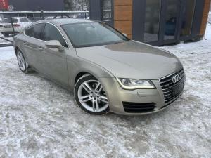 Brown Audi A7 Sportback 2012 in Kaunas, with an engine capacity of 3.00 L and mileage of 272 thousand km for 10950 €, photo 2 on AUTOMOTO.COM.LV