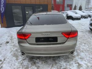 Brown Audi A7 Sportback 2012 in Kaunas, with an engine capacity of 3.00 L and mileage of 272 thousand km for 10950 €, photo 3 on AUTOMOTO.COM.LV