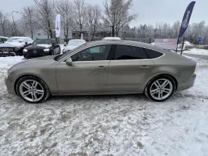 Brown Audi A7 Sportback 2012 in Kaunas, with an engine capacity of 3.00 L and mileage of 272 thousand km for 10950 €, photo 8 on AUTOMOTO.COM.LV