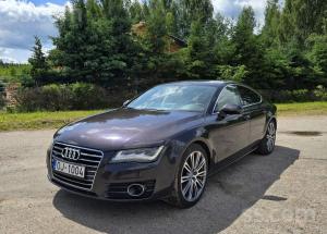 Brown Audi A7 Sportback 2012 in Jelgava, with an engine capacity of 3.00 L and mileage of 329 thousand km for 11200 €, photo  on AUTOMOTO.COM.LV