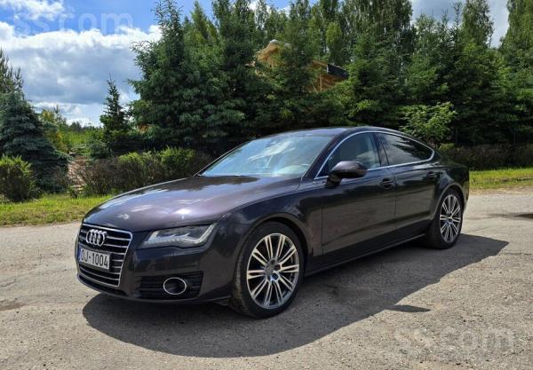 Brūns Audi A7 Sportback 2012 Jelgava, ar dzinēja tilpumu 3.00 L un nobraukumu 329 tūkst. km par 11200 €, foto 2 vietnē AUTOMOTO.COM.LV