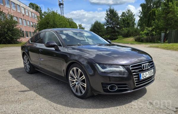 Brūns Audi A7 Sportback 2012 Jelgava, ar dzinēja tilpumu 3.00 L un nobraukumu 329 tūkst. km par 11200 €, foto 3 vietnē AUTOMOTO.COM.LV