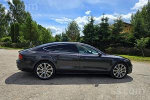 Brown Audi A7 Sportback 2012 in Jelgava, with an engine capacity of 3.00 L and mileage of 329 thousand km for 11200 €, photo 7 on AUTOMOTO.COM.LV