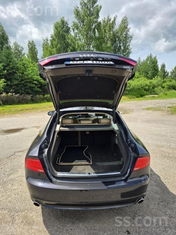 Brūns Audi A7 Sportback 2012 Jelgava, ar dzinēja tilpumu 3.00 L un nobraukumu 329 tūkst. km par 11200 €, foto 8 vietnē AUTOMOTO.COM.LV