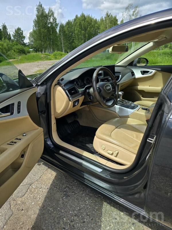 Brūns Audi A7 Sportback 2012 Jelgava, ar dzinēja tilpumu 3.00 L un nobraukumu 329 tūkst. km par 11200 €, foto 9 vietnē AUTOMOTO.COM.LV