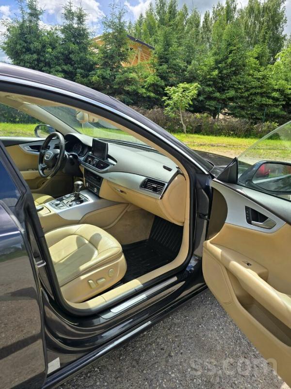 Brūns Audi A7 Sportback 2012 Jelgava, ar dzinēja tilpumu 3.00 L un nobraukumu 329 tūkst. km par 11200 €, foto 10 vietnē AUTOMOTO.COM.LV