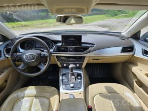 Brown Audi A7 Sportback 2012 in Jelgava, with an engine capacity of 3.00 L and mileage of 329 thousand km for 11200 €, photo 15 on AUTOMOTO.COM.LV