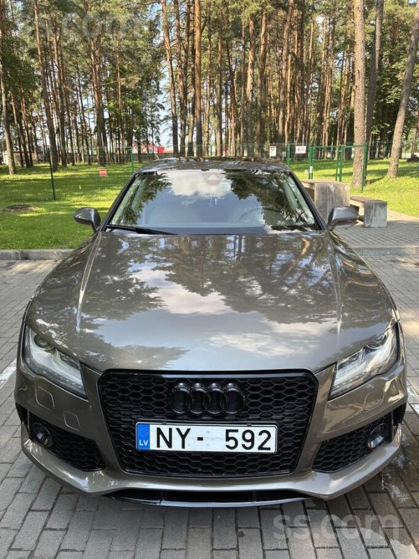 Brūns Audi A7 Sportback 2012 Rīga, ar dzinēja tilpumu 3.00 L un nobraukumu 310 tūkst. km par 13300 €, foto 1 vietnē AUTOMOTO.COM.LV