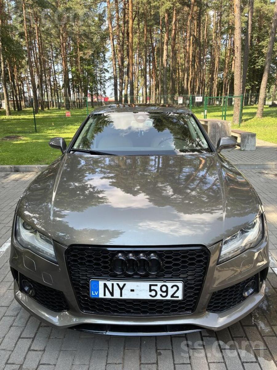 Brūns Audi A7 Sportback 2012 Rīga, ar dzinēja tilpumu 3.00 L un nobraukumu 310 tūkst. km par 13300 €, foto 1 vietnē AUTOMOTO.COM.LV