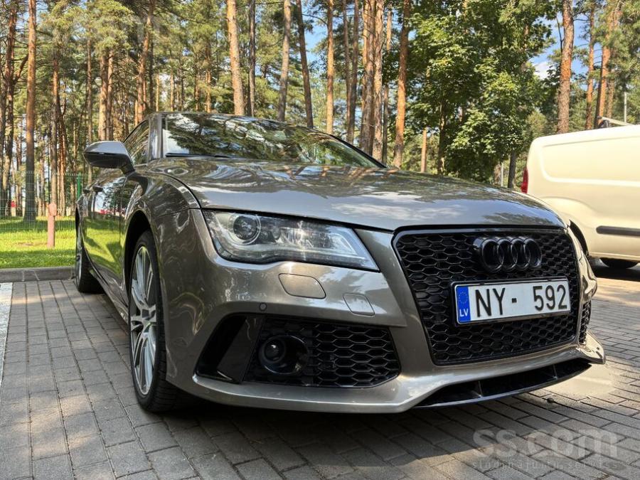 Brūns Audi A7 Sportback 2012 Rīga, ar dzinēja tilpumu 3.00 L un nobraukumu 310 tūkst. km par 13300 €, foto 4 vietnē AUTOMOTO.COM.LV
