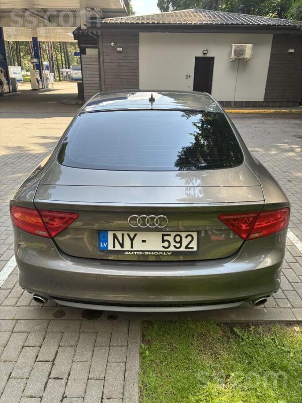 Brūns Audi A7 Sportback 2012 Rīga, ar dzinēja tilpumu 3.00 L un nobraukumu 310 tūkst. km par 13300 €, foto 4 vietnē AUTOMOTO.COM.LV