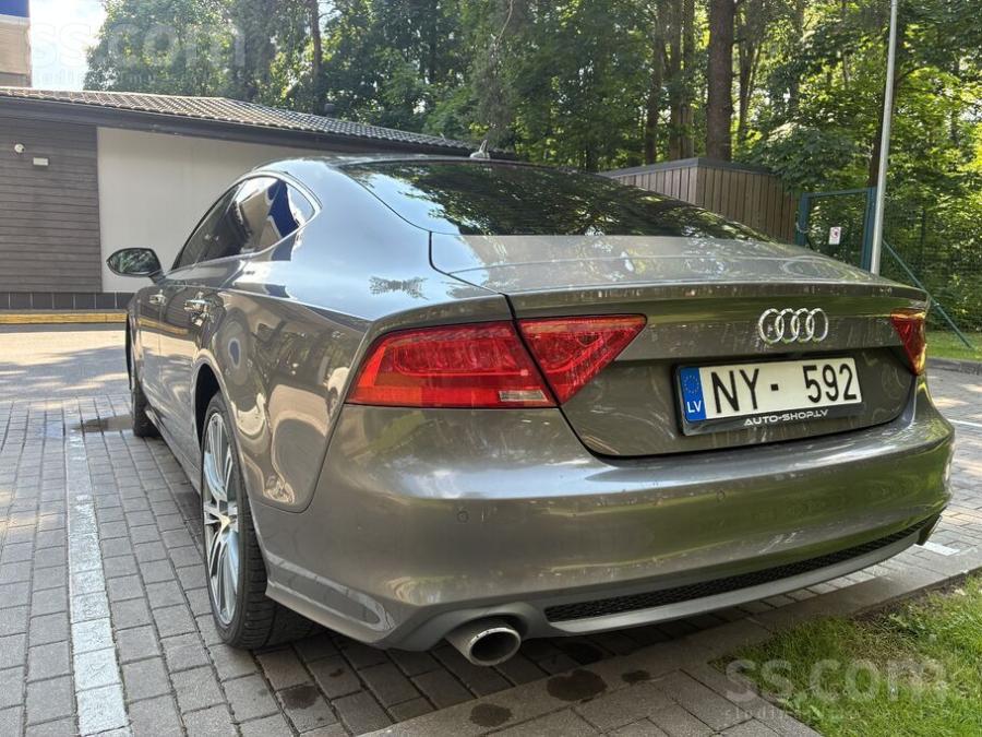Brūns Audi A7 Sportback 2012 Rīga, ar dzinēja tilpumu 3.00 L un nobraukumu 310 tūkst. km par 13300 €, foto 7 vietnē AUTOMOTO.COM.LV