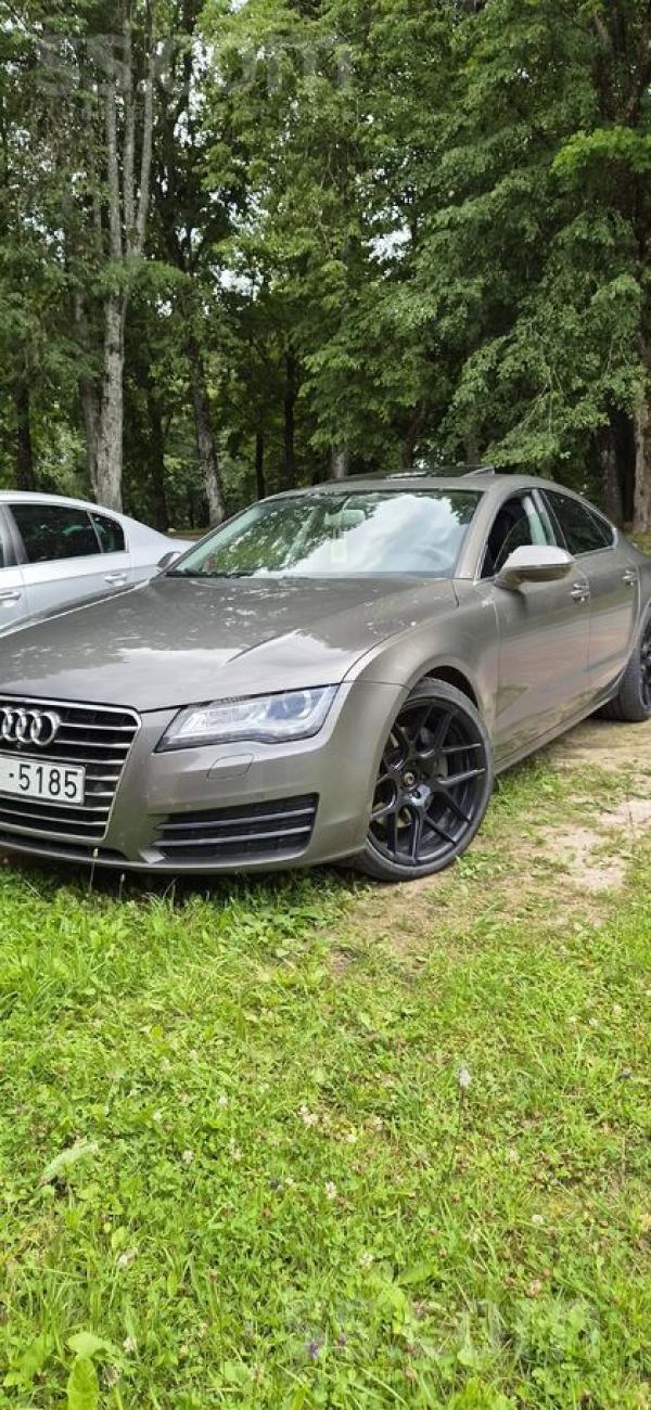 Brūns Audi A7 Sportback 2012 Aizkraukle, ar dzinēja tilpumu 3.00 L un nobraukumu 0 tūkst. km par 9000 €, foto 2 vietnē AUTOMOTO.COM.LV