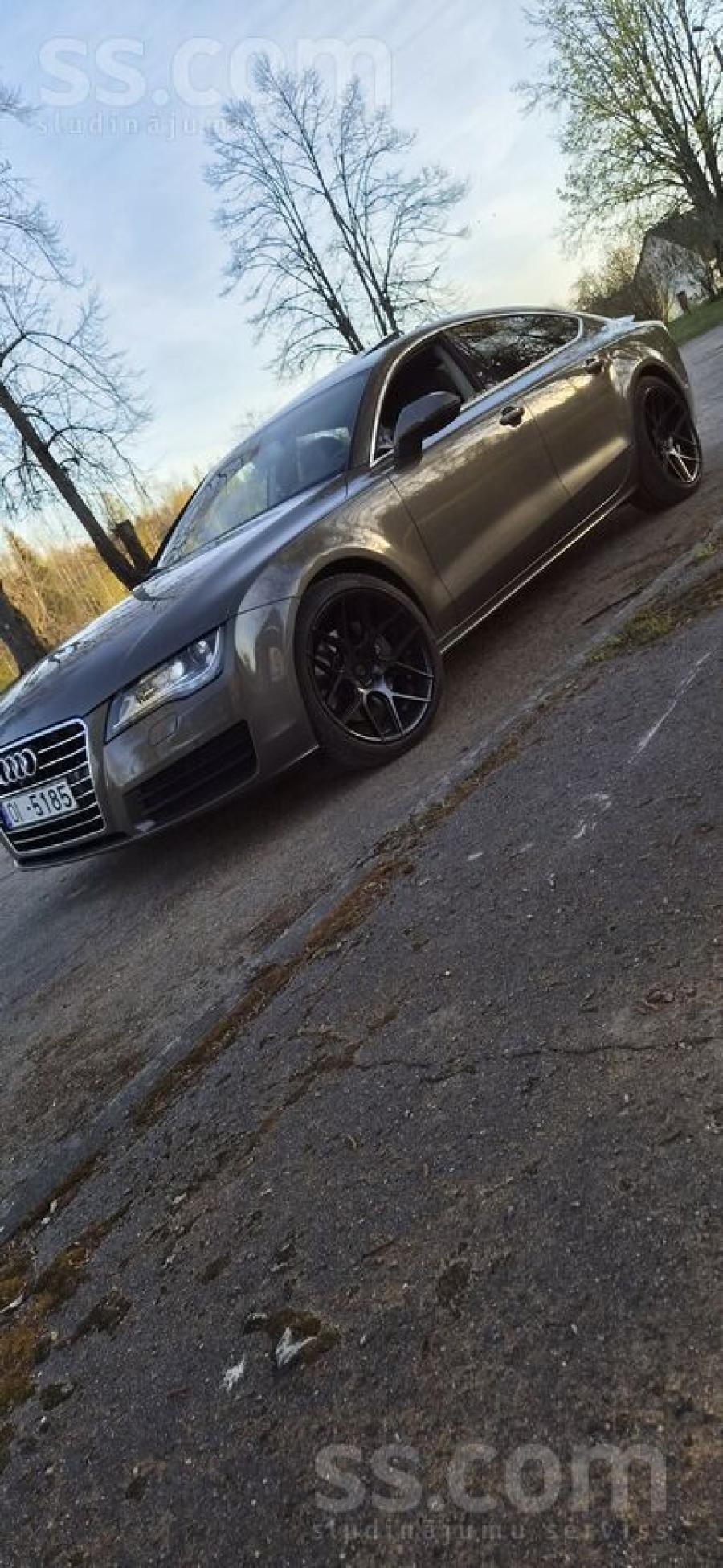 Brūns Audi A7 Sportback 2012 Aizkraukle, ar dzinēja tilpumu 3.00 L un nobraukumu 0 tūkst. km par 9000 €, foto 7 vietnē AUTOMOTO.COM.LV