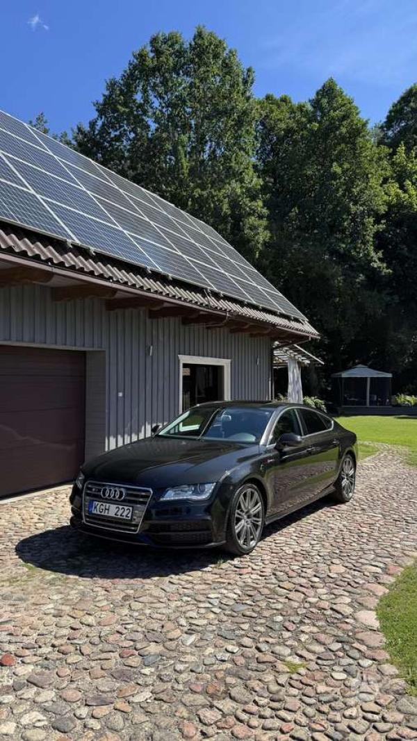 Brown Audi A7 Sportback 2012 in Varena, with an engine capacity of 3.00 L and mileage of 227 thousand km for 10000 €, photo 1 on AUTOMOTO.COM.LV