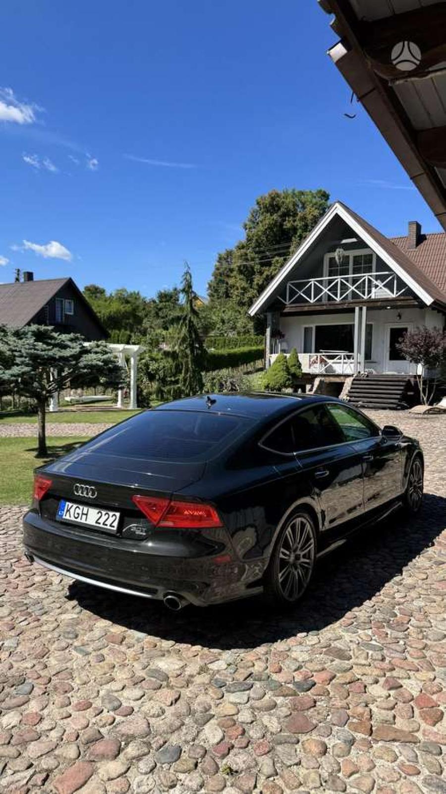 Brown Audi A7 Sportback 2012 in Varena, with an engine capacity of 3.00 L and mileage of 227 thousand km for 10000 €, photo 4 on AUTOMOTO.COM.LV