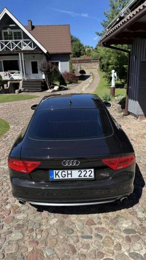 Brown Audi A7 Sportback 2012 in Varena, with an engine capacity of 3.00 L and mileage of 227 thousand km for 10000 €, photo 8 on AUTOMOTO.COM.LV