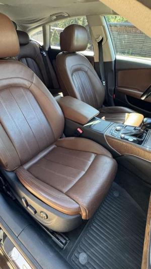 Brown Audi A7 Sportback 2012 in Varena, with an engine capacity of 3.00 L and mileage of 227 thousand km for 10000 €, photo 11 on AUTOMOTO.COM.LV