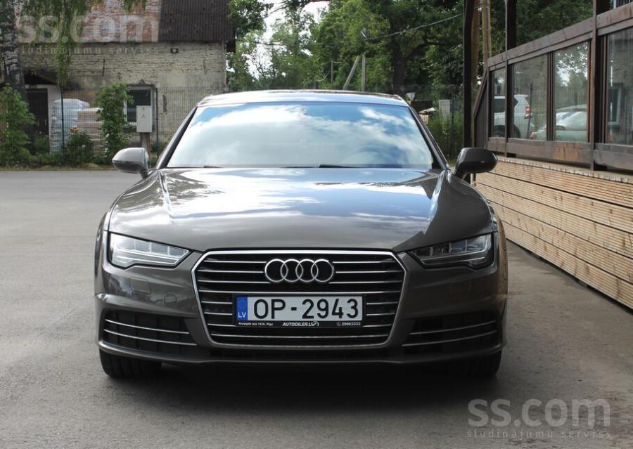 Brūns Audi A7 Sportback 2014 Rīga, ar dzinēja tilpumu 3.00 L un nobraukumu 0 tūkst. km par 14900 €, foto 4 vietnē AUTOMOTO.COM.LV