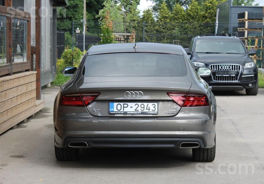 Brūns Audi A7 Sportback 2014 Rīga, ar dzinēja tilpumu 3.00 L un nobraukumu 0 tūkst. km par 14900 €, foto 7 vietnē AUTOMOTO.COM.LV