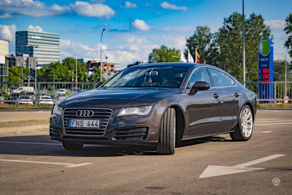 Audi A7 Sportback 2011 in Vilnius, with an engine capacity of 2.97 L and mileage of 307 thousand km for 9200 €, photo 1 on AUTOMOTO.COM.LV