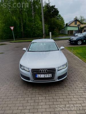 Audi A7 Sportback 2012 in Riga, with an engine capacity of 3.00 L and mileage of 275 thousand km for 12990 €, photo 8 on AUTOMOTO.COM.LV