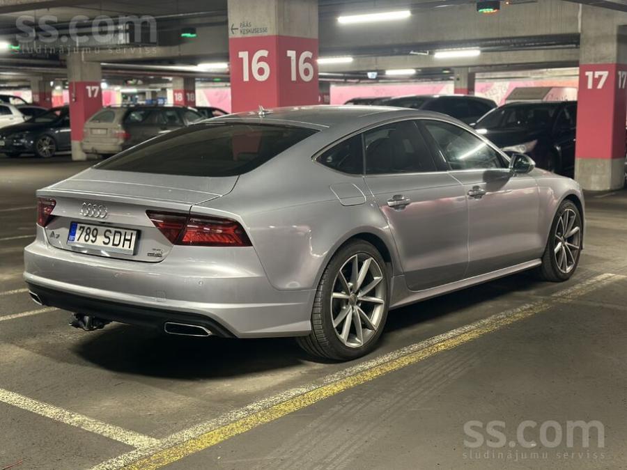 Audi A7 Sportback 2014 Tallina, ar dzinēja tilpumu 3.00 L un nobraukumu 237 tūkst. km par 15500 €, foto 7 vietnē AUTOMOTO.COM.LV