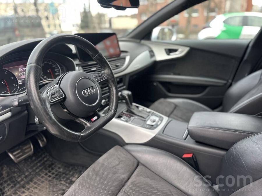 Audi A7 Sportback 2014 Tallina, ar dzinēja tilpumu 3.00 L un nobraukumu 237 tūkst. km par 15500 €, foto 11 vietnē AUTOMOTO.COM.LV