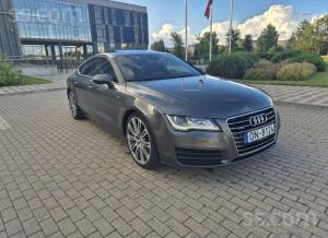 Pelēks Audi A7 Sportback 2010 Rīga, ar dzinēja tilpumu 3.00 L un nobraukumu 216 tūkst. km par 11800 €, foto 6 vietnē AUTOMOTO.COM.LV