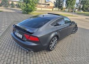 Pelēks Audi A7 Sportback 2010 Rīga, ar dzinēja tilpumu 3.00 L un nobraukumu 216 tūkst. km par 11800 €, foto 9 vietnē AUTOMOTO.COM.LV