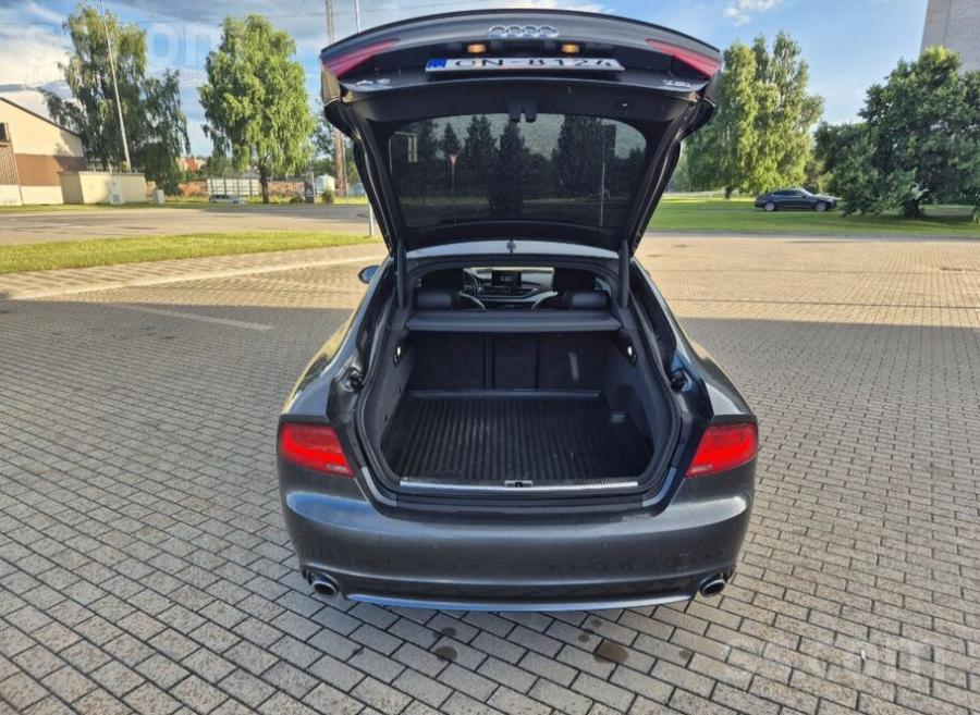 Pelēks Audi A7 Sportback 2010 Rīga, ar dzinēja tilpumu 3.00 L un nobraukumu 216 tūkst. km par 11800 €, foto 11 vietnē AUTOMOTO.COM.LV