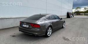 Pelēks Audi A7 Sportback 2011 Rīga, ar dzinēja tilpumu 2.80 L un nobraukumu 291 tūkst. km par 10995 €, foto 2 vietnē AUTOMOTO.COM.LV