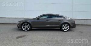 Pelēks Audi A7 Sportback 2011 Rīga, ar dzinēja tilpumu 2.80 L un nobraukumu 291 tūkst. km par 10995 €, foto 3 vietnē AUTOMOTO.COM.LV
