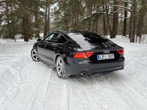 Grey Audi A7 Sportback 2011 in Utena, with an engine capacity of 2.97 L and mileage of 340 thousand km for 10600 €, photo 15 on AUTOMOTO.COM.LV