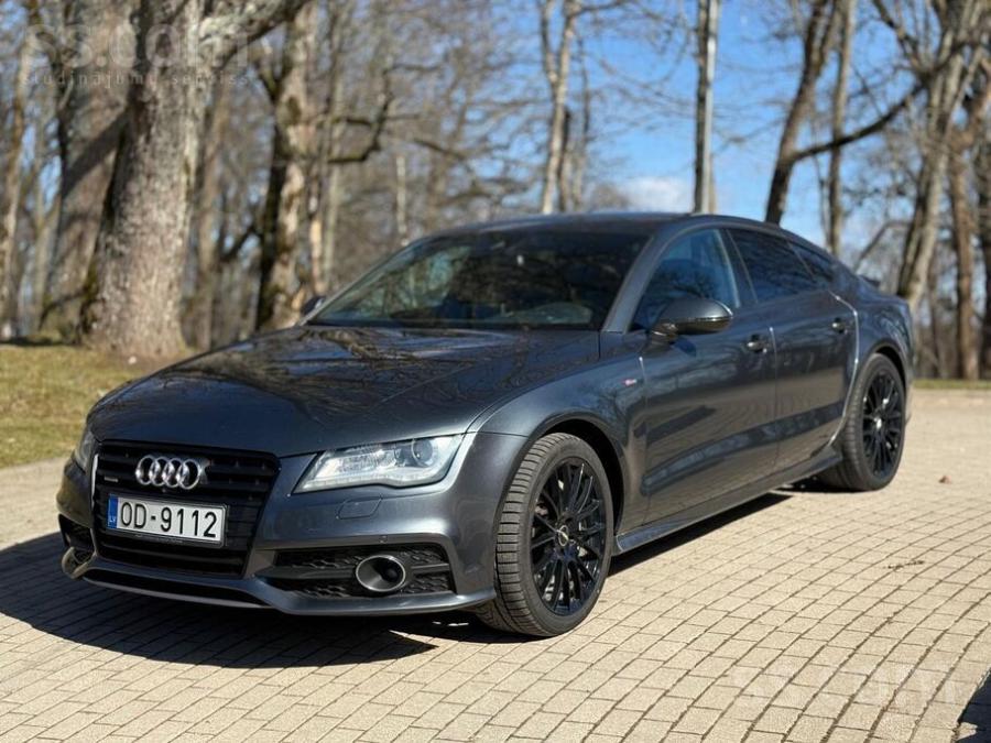 Pelēks Audi A7 Sportback 2012 Rīga, ar dzinēja tilpumu 3.00 L un nobraukumu 252 tūkst. km par 16300 €, foto 1 vietnē AUTOMOTO.COM.LV
