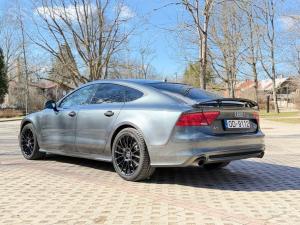 Pelēks Audi A7 Sportback 2012 Rīga, ar dzinēja tilpumu 3.00 L un nobraukumu 252 tūkst. km par 16300 €, foto 4 vietnē AUTOMOTO.COM.LV