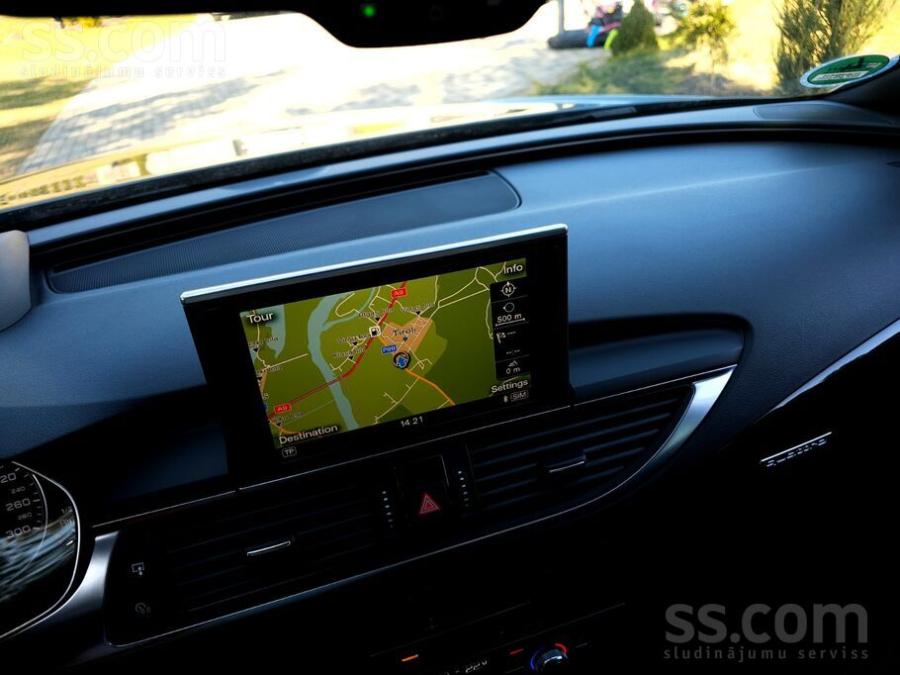 Pelēks Audi A7 Sportback 2012 Rīga, ar dzinēja tilpumu 3.00 L un nobraukumu 252 tūkst. km par 16300 €, foto 15 vietnē AUTOMOTO.COM.LV