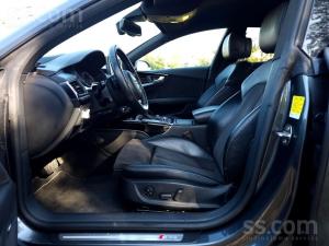 Pelēks Audi A7 Sportback 2012 Rīga, ar dzinēja tilpumu 3.00 L un nobraukumu 252 tūkst. km par 16300 €, foto 19 vietnē AUTOMOTO.COM.LV