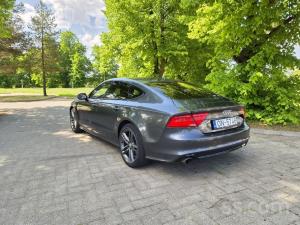 Pelēks Audi A7 Sportback 2012 Rīga, ar dzinēja tilpumu 2.80 L un nobraukumu 174 tūkst. km par 15750 €, foto 3 vietnē AUTOMOTO.COM.LV